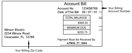 Ebill Enroll Account